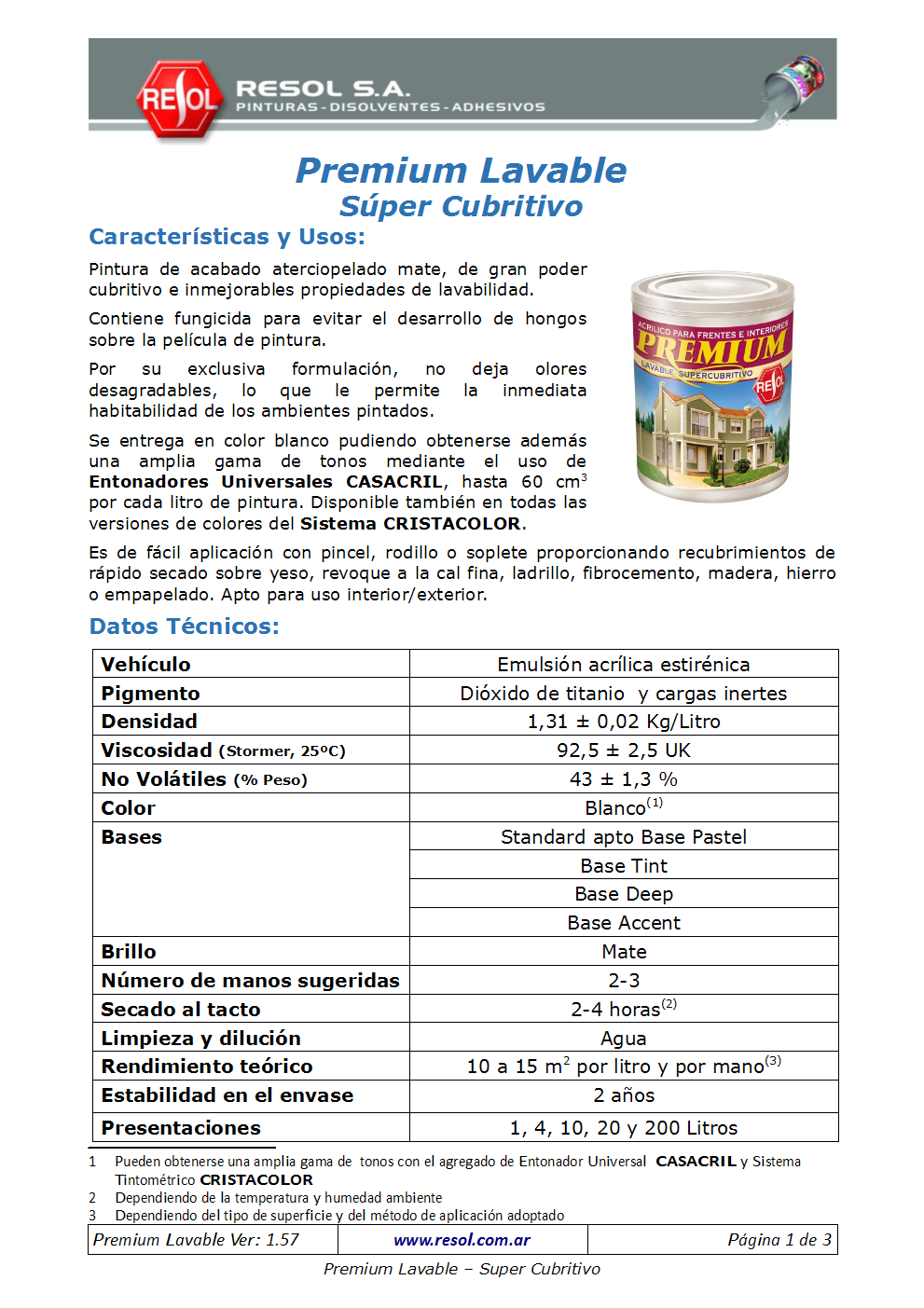 Inicio · RESOL Fichas